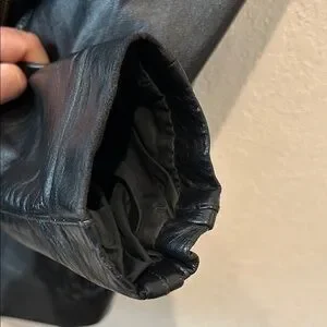 Wilson | Jackets & Coats | Vintage Wilson Classic Black Leather Jacket ...